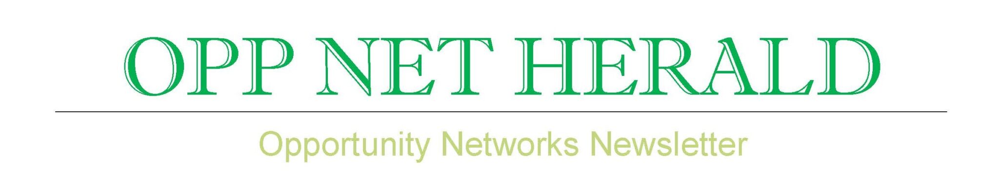 Opportunity Networks